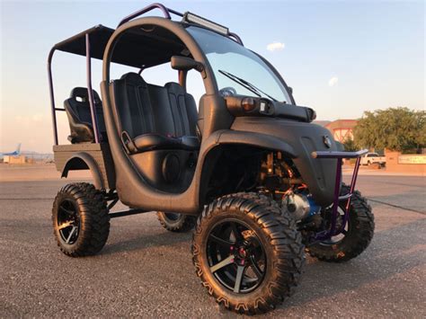 Monster Lifted Gem Car Rzr Custom 72v Nev Golf Cart Street Legal All