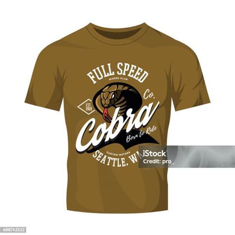 빈티지 미국의 분노 코브라 자전거 클럽 티 인쇄 벡터 디자인 카키색 티셔츠 이랑에 고립 T 셔츠에 대한 스톡 벡터 아트 및 기타 이미지 T 셔츠 격노한 고급 Istock
