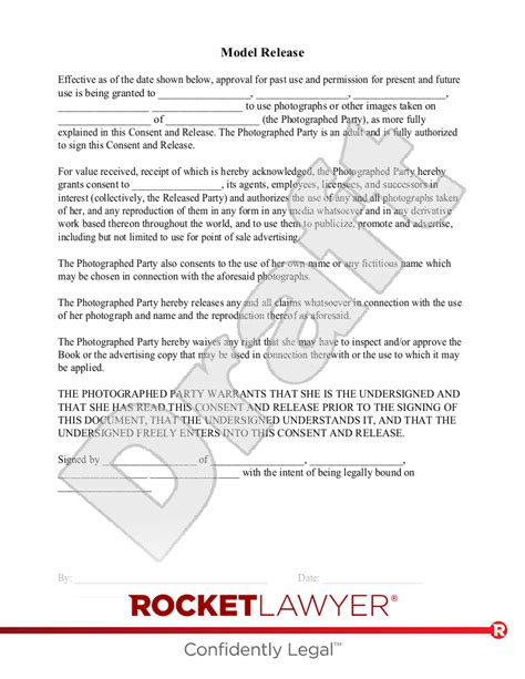 Model Release Contract