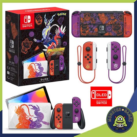 Pre order เครอง Nintendo Switch OLED Splatoon 3 Pokemon Edition สง