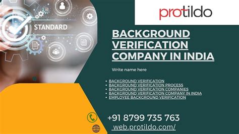 The Importance Of Background Verification In Modern Employment A Guide By Web Protildo By Web