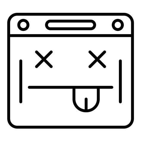 Website Dead Vector Icon 21729072 Vector Art At Vecteezy Website Dead Vector Icon 21729072 Vector Art At Vecteezy