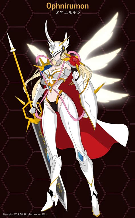 Digimon Fan Art Conceptangewomon Spirit Evolution By Violetwatercup On