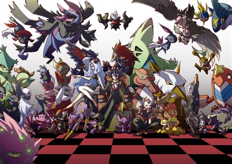 Teasage Absol Bisharp Cacturne Carvanha Crawdaunt Darkrai