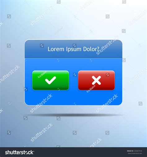 Web And Ui Notification Message Window Vector Illustration 129267410 Shutterstock
