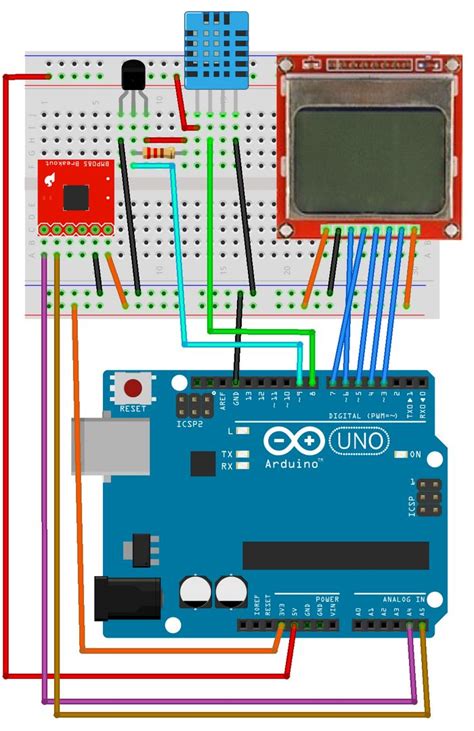 Схема подключения сервопривода к ардуино нано