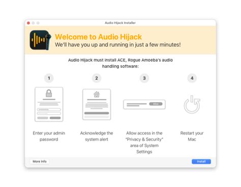 Installing Ace On Macs Running Macos 13 Ventura Rogue Amoeba Support