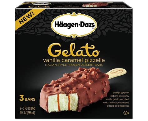 News Haagen Dazs New Gelato Bars Brand Eating