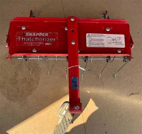 Snapper Thatcherizer Live And Online Auctions On