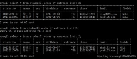 Mysql数据库表怎么进行添加数据、更新数据和删除数据操作——mysql 57数据库以下语句中可以实现将成绩表score学号为