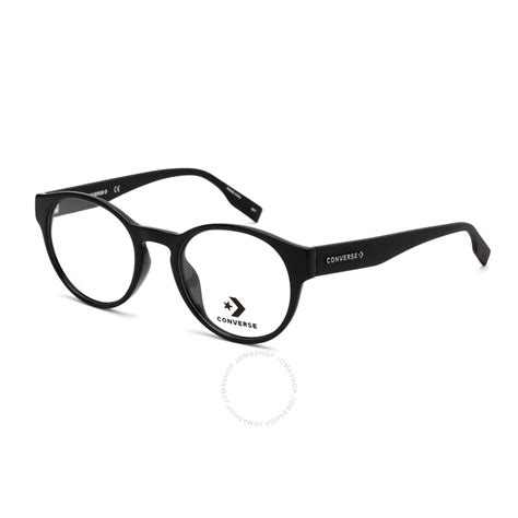 Converse Mens Black Round Eyeglass Frames Cv501800149 886895508520 Eyeglasses Jomashop