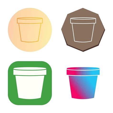 Plant Pot Vector Icon 34152859 Vector Art At Vecteezy