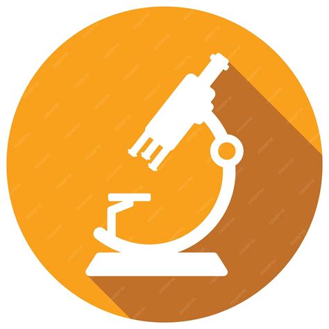 Premium Vector Microscope Icon Vector