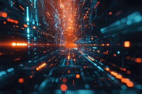 Premium Photo Abstract High Tech Background