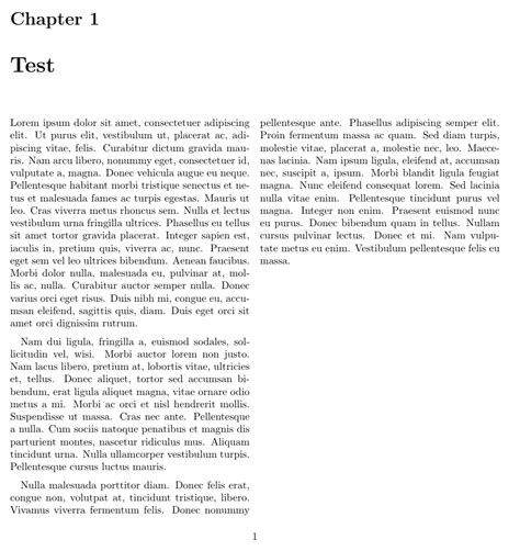 Memoir Document Class Two Column Mode How To Change Between Default And Article Mode Chapter