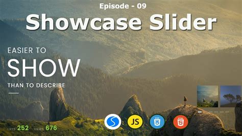 Swiper Slider Series Showcase Slider Episode 09 Javascript Swiper Js Youtube