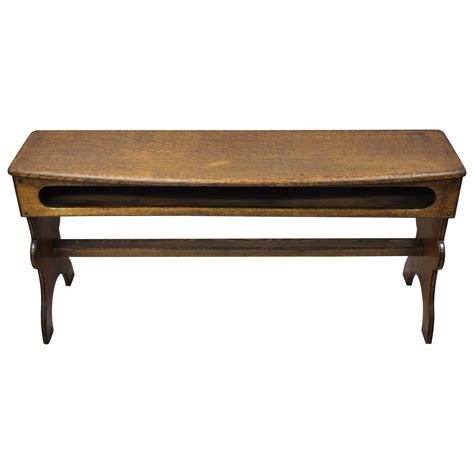 Antique Arts And Crafts Mission Oak Bench Settle Circa 1910 At 1stdibs