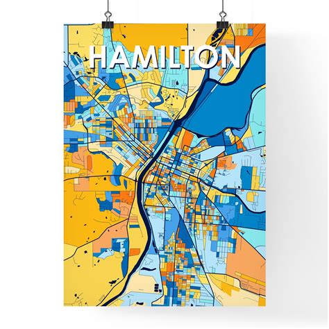 Map Of Downtown Hamilton Ohio