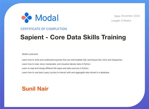 Suneil Nair On Linkedin Dataskills Continuouslearning Sql Python Professionalgrowth