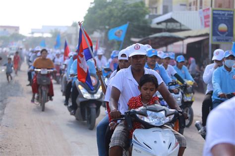 លោក អូស្មាន ហាស្សាន់ ដឹកនាំសមាជិកបក្ស៦៧១១នាក់ មកពីសង្កាត់ទាំង៧ ក្នុងខណ្ឌឫស្សីកែវ