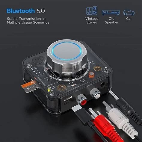 Bluetooth 5 0 RCA Stereo Receiver