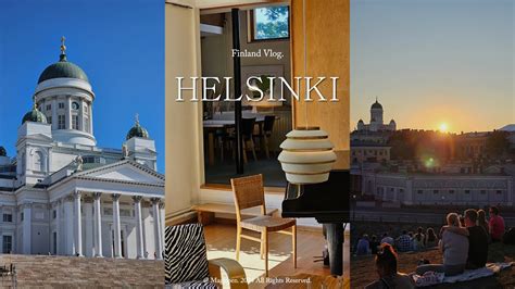4k 🇫🇮 Vlog 혼자 떠난 핀란드 헬싱키 디자인 여행기 Youtube