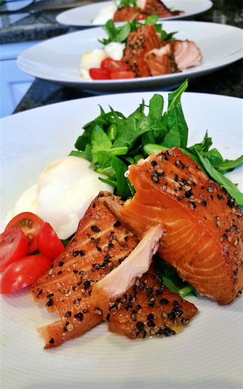 Hot Smoked Salmon Brunch High Protein Healthy Recipes