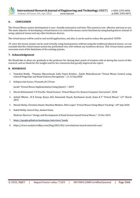 Virtual Mouse Using Hand Gesture Recognition Pdf