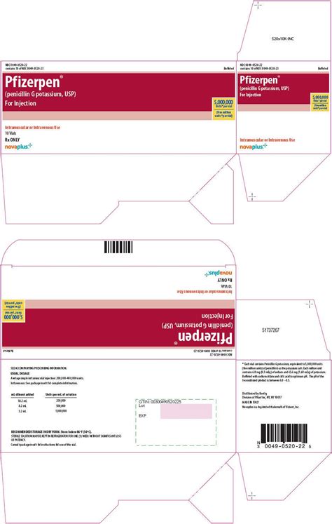 Pfizerpen Package Insert