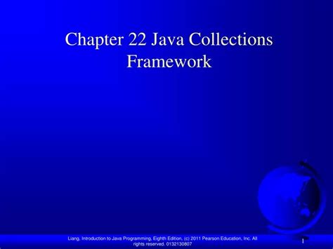 Ppt Chapter 22 Java Collections Framework Powerpoint Presentation Free Download Id9344856