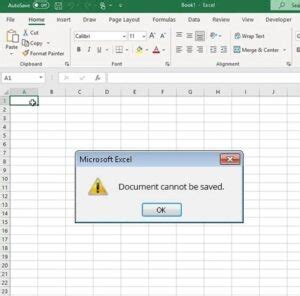 How To Fix The The Document Cannot Be Saved Error In Excel TechLatest