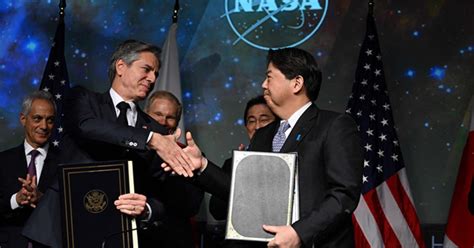 미 일 “달에 첫 일본 우주인 보내자”…우주 협력 강화 합의