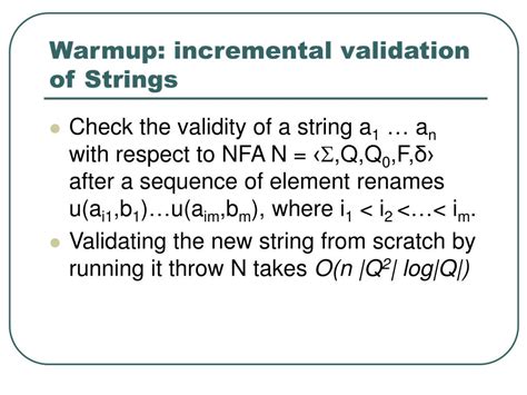 Ppt Incremental Validation Of Xml Documents Yannis Papakonstantinou
