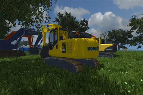 Excavator V 1 0 For FS 15 FS 15 Forklifts Excavators Mod Download