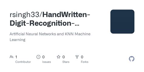 Github Rsingh33 Handwritten Digit Recognition Matlab Ann Knn Artificial Neural Networks And