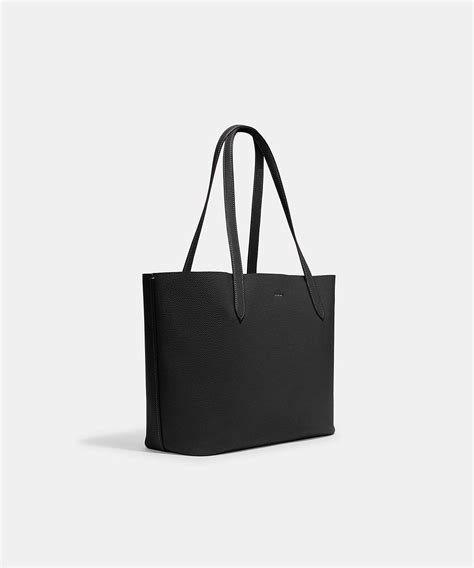 Coach Cameron Tote Cc050 Imblk Line Shopping