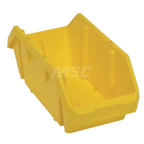 Quantum Storage Plastic Stack And Nest Bin Yellow Msc Direct