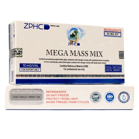 Mega Mass Mix 50mg Ghrp6 5mgcjc5mg 10 Mg Vial 5 Vials Anabolic