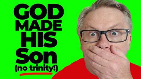 God Made His Son Youtube