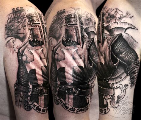 Knights Templar Armor Tattoo