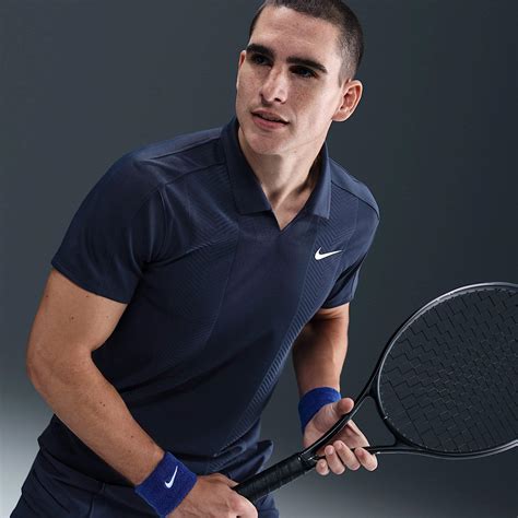 Nike Drifit Slam Polo Navy Blue Tenniskläder