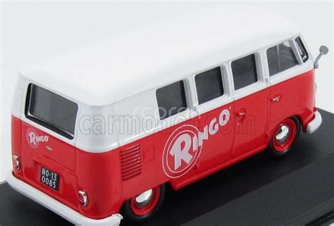Edicola Volkswagen T1 Kombi Minibus Ringo 1967 1 43 červená Biela Rcprofi Sk