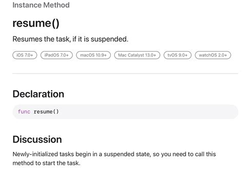 Async Task Suspended State Resume Issue 9 Rookie0031 Swift