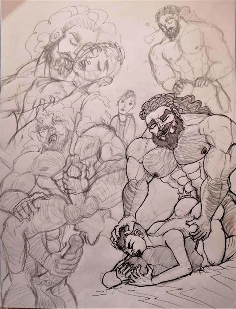 Rule 34 Bartel Beard Bearded Big Balls Big Cock Big Penis Cum Cumming