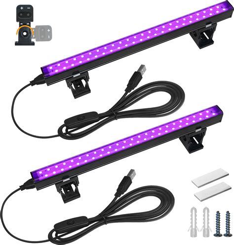 Hq Power Vdl20uv Lumière Noire 20w Armature Amazonfr Luminaires
