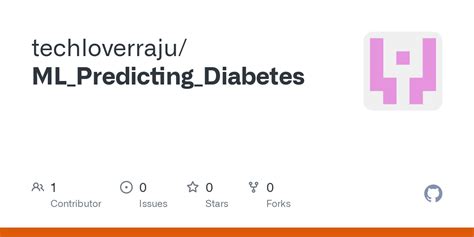 github techloverraju ml predicting diabetes