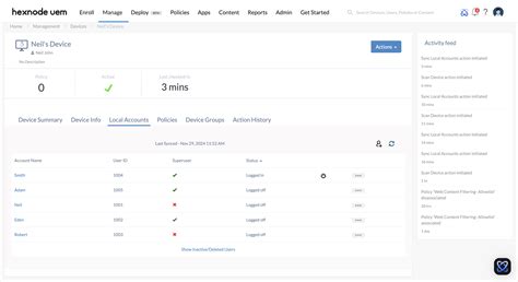 Manage Local User Accounts On Linux Devices Enrolled In Hexnode Uem