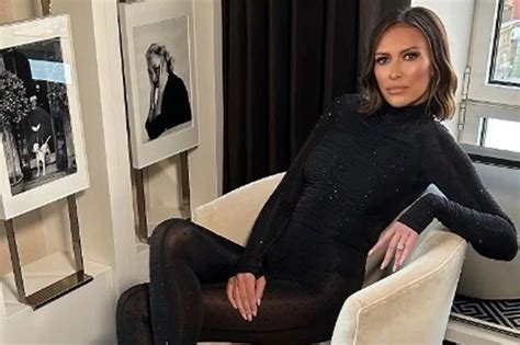 Liv Golfs Hottest Wag Squeezes Into Skin Tight Outfit As Thirsty Fans