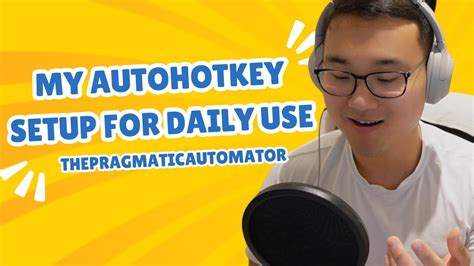 My Autohotkey Setup For Daily Use Youtube