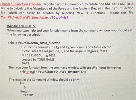 Solved Chapter 5 Function Problem Modify Part Of Homework 1